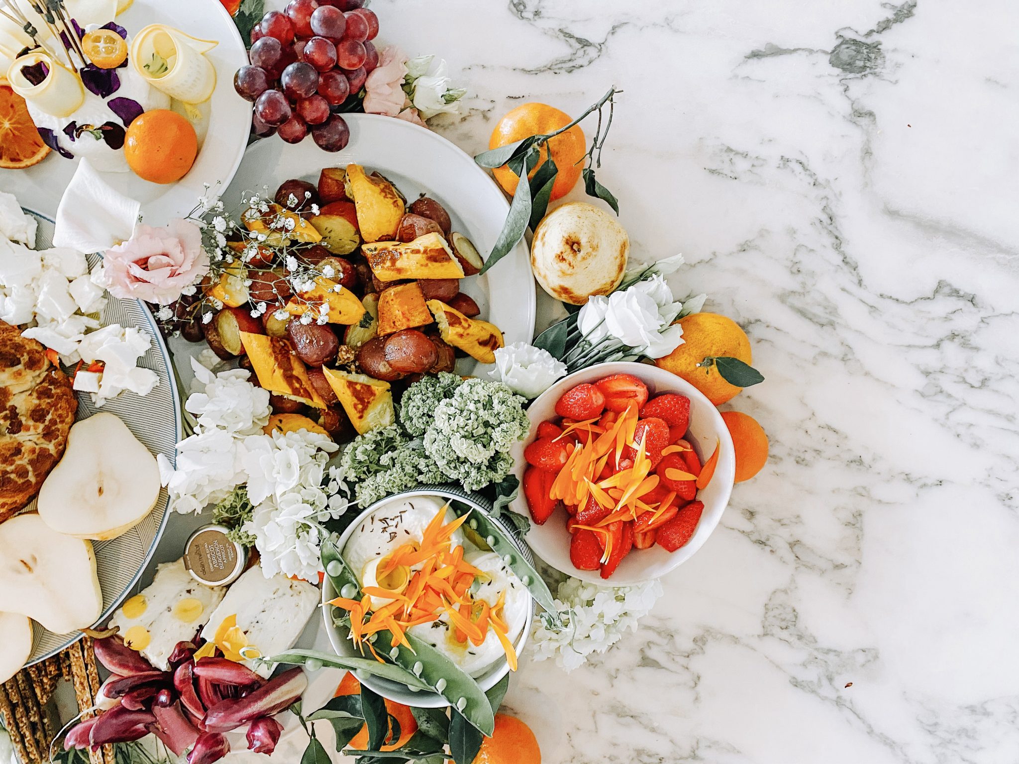 Buffet traiteur Haut de gamme création picturale savoureuse