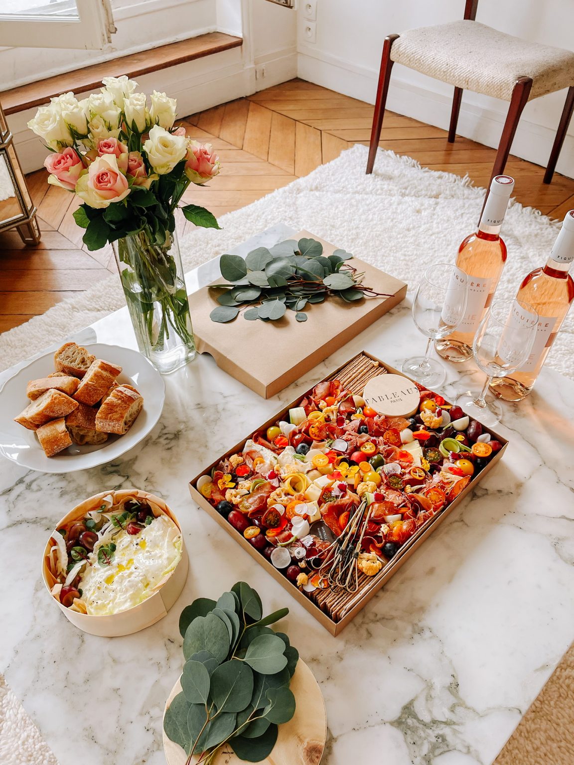 Grazing platter et Tableaux Brunch - Livraison à Paris